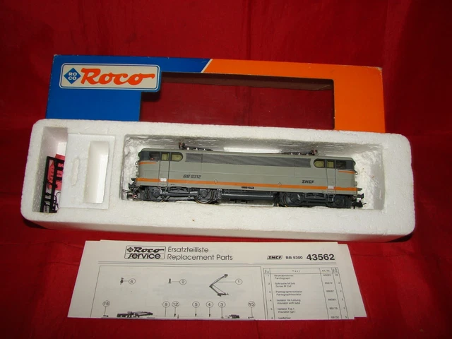 ROCO HO LOCOMOTIVE Electrique Bb 9312 Train 43562 Boite EUR 120,00 ...