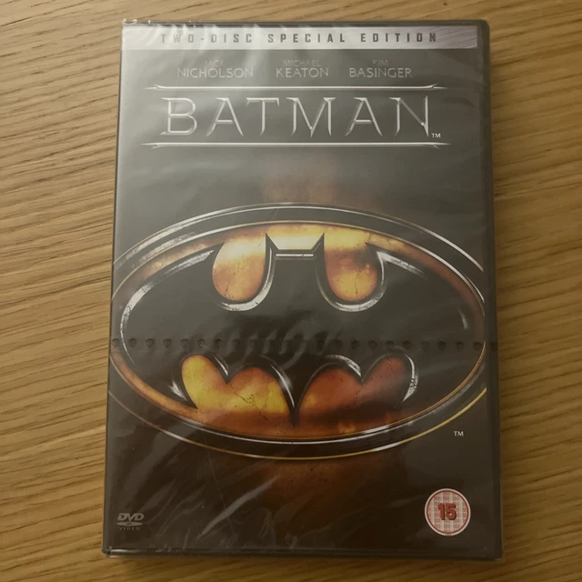 BATMAN DVD 2 Disc Special Edition Jack Nicolson Movie Burton Film ...