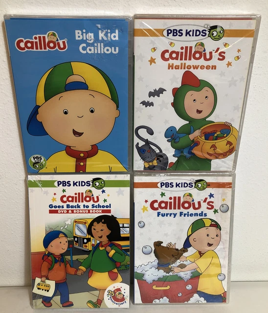 PBS KIDS CAILLOU Dvd Lot £23.45 - PicClick UK