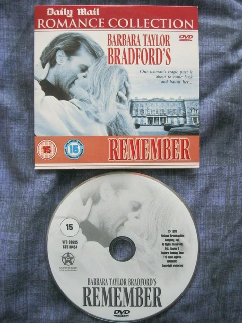 BARBARA TAYLOR BRADFORD'S. REMEMBER. Daily Mail Promo DVD. Donna Mills ...