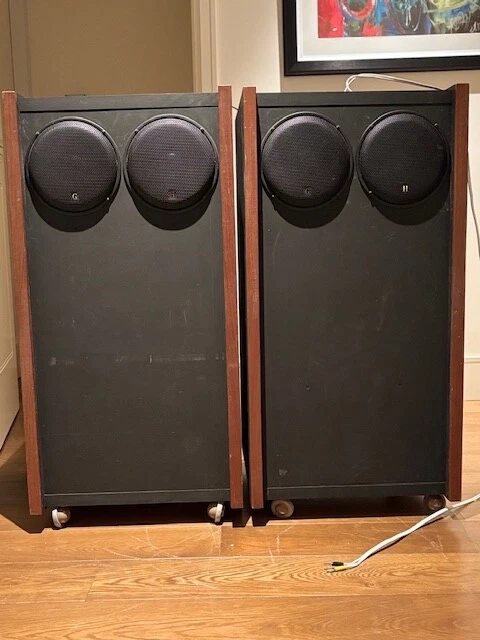 PAIR INFRA-BASS SUB woofer velocity coupled speakers from Graham ...