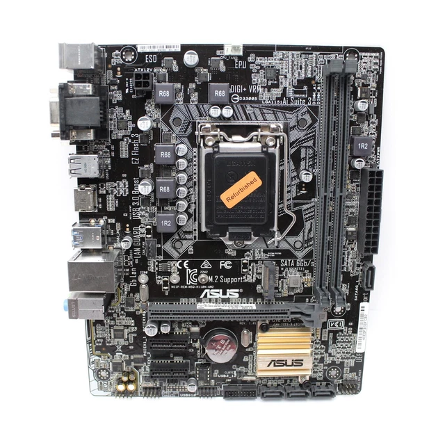 CARTE MÈRE INTEL ASUS H110M-A/M.2 socket micro-ATX 1151 remis à neuf #325965 EUR 51,99 - PicClick FR