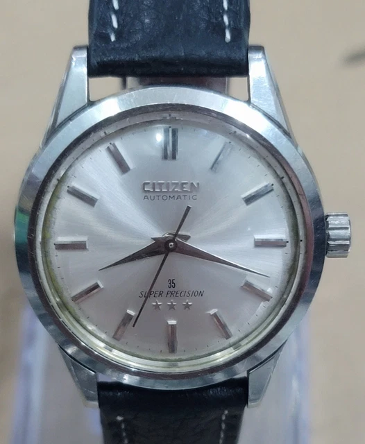 OROLOGI UOMO VINTAGE Citizen Super Precision 35J Automatico EUR 34,89 ...