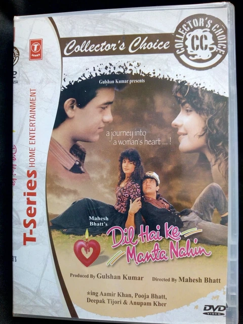 DIL HAI KE MANTA NAHIN - ORIGINAL BOLLYWOOD DVD - Aamir Khan, Pooja ...