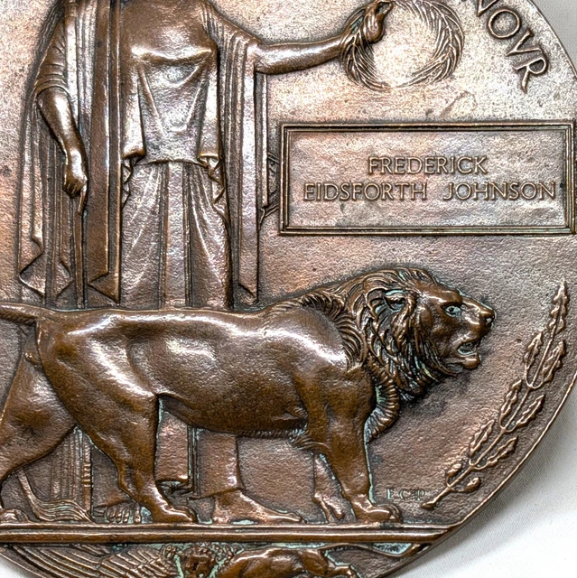 WW1 4 BN Australian killed in action Pozieres Memorial Plaque Frederick ...