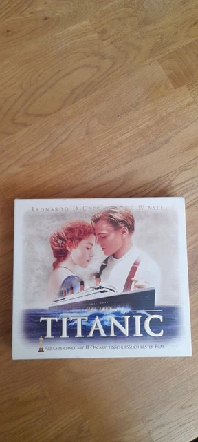 TITANIC VHS LIMITED Edition Box + CD Titanic " Music from the Motion ...