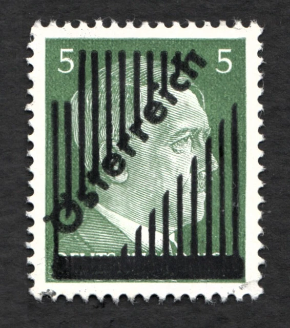 AUSTRIA 1945 HITLER Behind Bars 14 Vertical Lines & Shifted Ovpt P429 £2.99 - PicClick UK