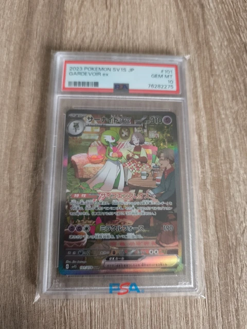 PSA 10 GARDEVOIR ex SAR 101/078 sv1S Scarlet & violet 2023 Pokemon Card Japanese EUR 129,00 ...