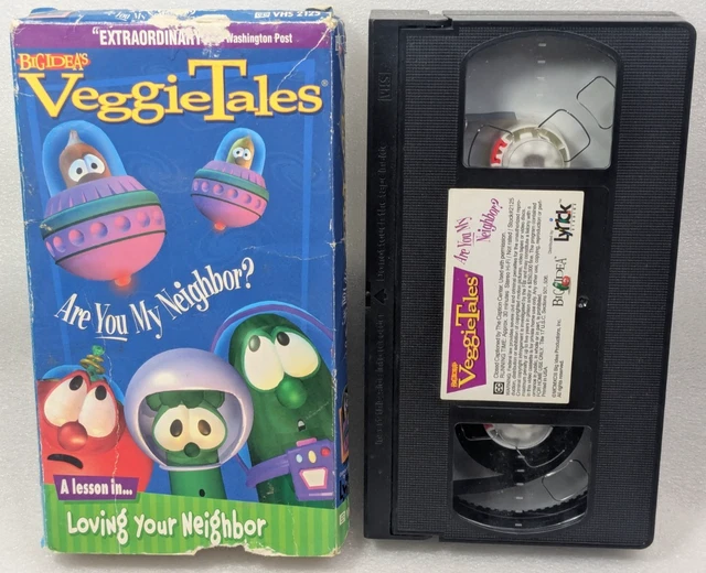 VEGGIETALES ARE YOU My Neighbor (VHS, 1998, BigIdea) £8.91 - PicClick UK