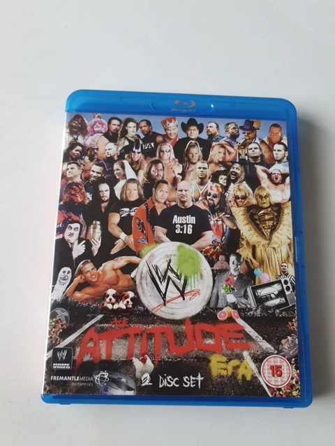 WWE: THE ATTITUDE Era Blu-ray, 2 Disc Set - WWF / Steve Austin / The ...