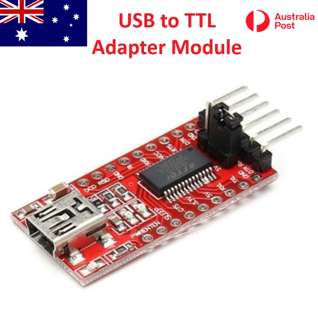 FTDI FT232RL USB to TTL Serial Adapter Converter 5V / 3.3V Module ...