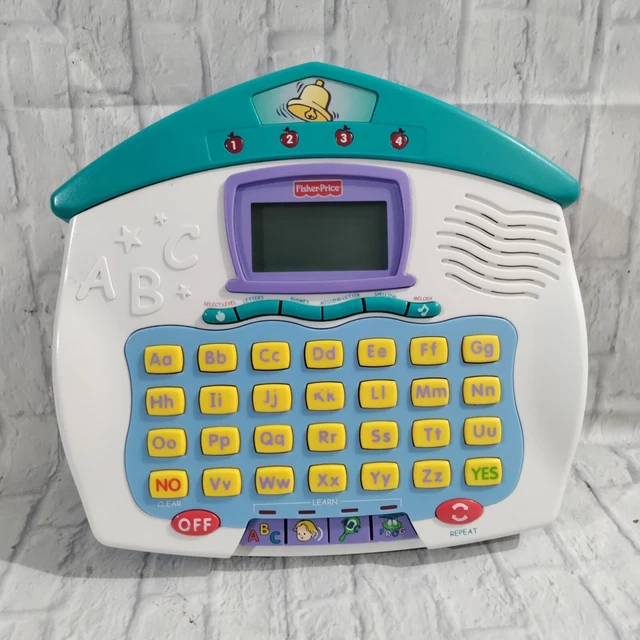 FISHER PRICE ABC Schoolhouse Electronic Learning Computer Letters ...