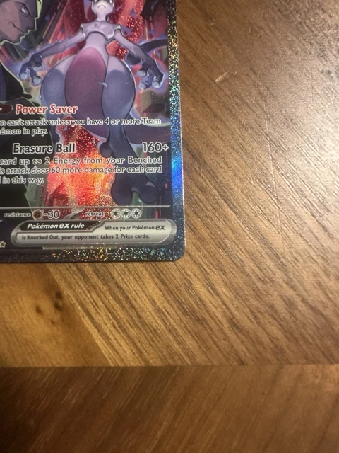 POKÉMON TCG TEAM Rockets Mewtwo EX Destined Rivals 231/182 ...