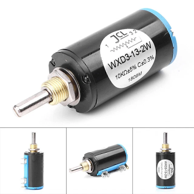 WXD3-13-2W 10K OHM Multiturn Wirewound Potentiometers Adjustable ...
