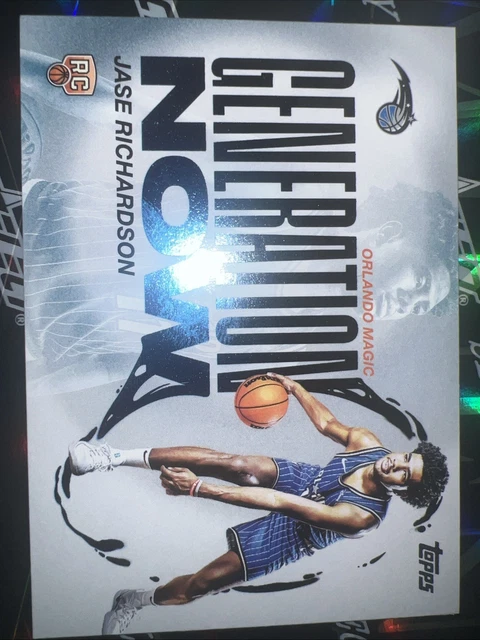 2025-26 TOPPS NBA Generation Now Base - Jase Richardson Magic Gn25 ...