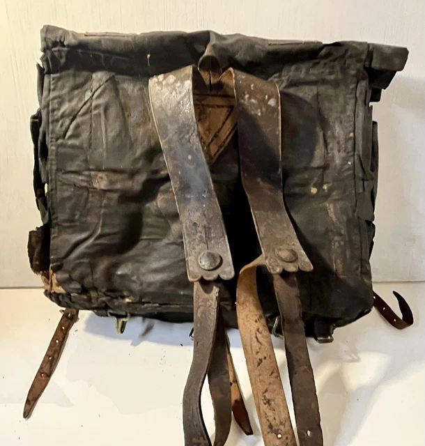 ANTIQUE CIVIL WAR Union Soldier Backpack / Knapsack Relic £188.38 ...