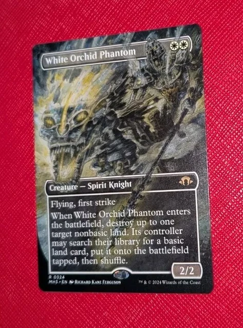 MTG *BORDERLESS* MODERN horizons 3 Rare WHITE ORCHID PHANTOM NM EUR 12 ...
