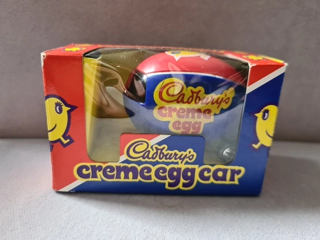 CADBURY CREME EGG Car Copyright 1993 Mattel Made By Corgi Boxed Unused ...