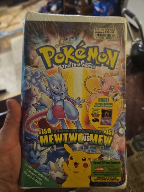 1998-00 POKEMON: THE First Movie VHS LRT Seal A+ New £299.81 - PicClick UK