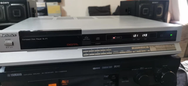 TECHNICS SL-P1 CD player Silver £104.71 - PicClick UK
