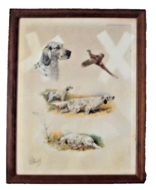 LITHOGRAPHIE BORIS RIAB Riabouchine (1898-1975) étude de chien de ...