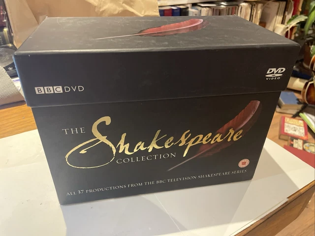 THE COMPLETE SHAKESPEARE COLLECTION BBC DVD BOXSET 38 DISC Region 2+4 £52.71 - PicClick UK