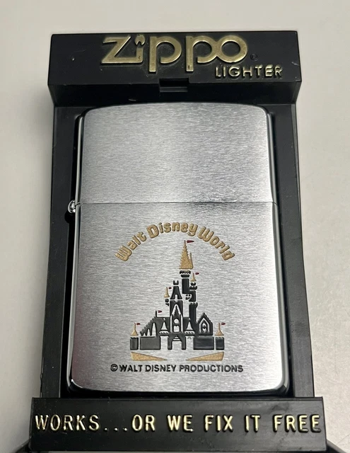 ACCENDINO ZIPPO VINTAGE WALT DISNEY WORLD 1986 da collezione EUR 220,00 ...