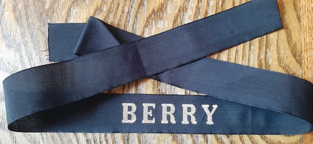 MARINE SDECE DGSE BERRY Batiment d'Ecoute Ruban légendé ORIGINAL CAP ...