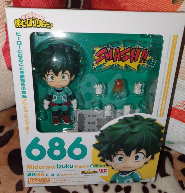 IZUKU MIDORIYA MY Hero Academia Nendoroid 686 Action Figure Good Smile ...