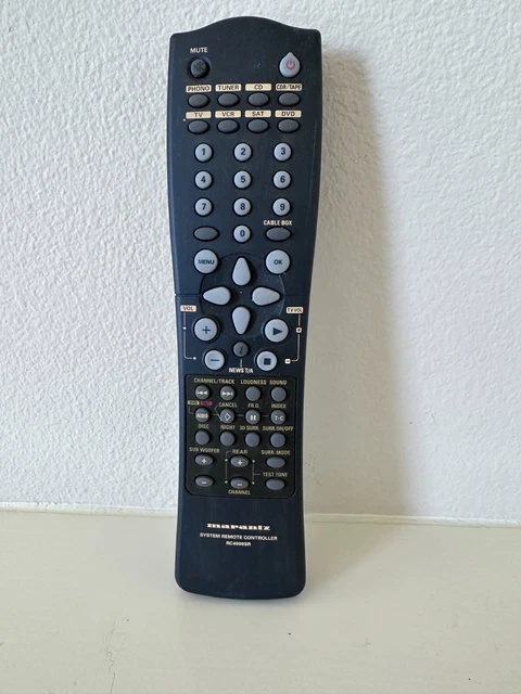 GENUINE MARANTZ SYSTEM Remote Controller RC4000SR - New - Perfect $14. ...