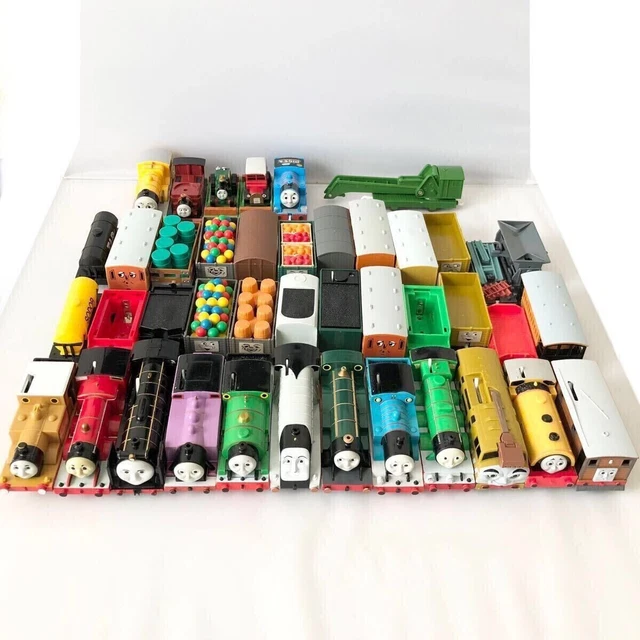 THOMAS & FRIENDS TOMY Plarail Trackmaster Rare Percy Toby James etc set ...