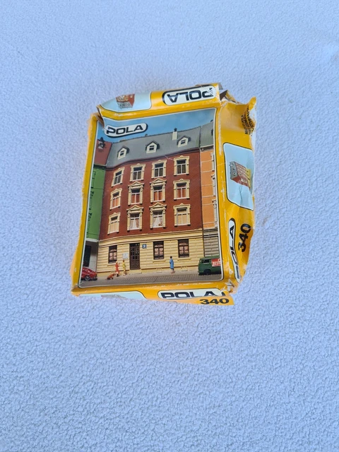 POLA 340 BAUSATZ "Wohnhaus" [N] in OVP ungebaut mit Lagerspuren LESEN ...