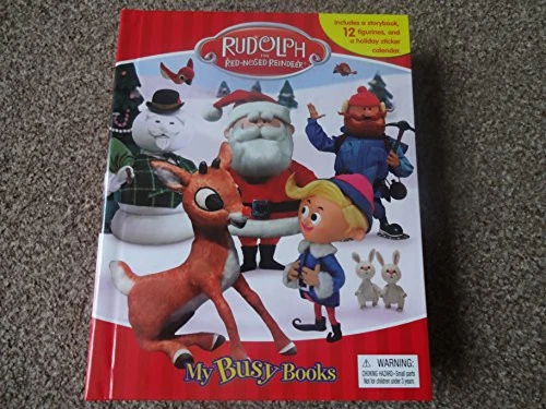 RUDOLPH THE RED-NOSED Reindeer My Busy Book - Phidal Publishing Inc. £ ...
