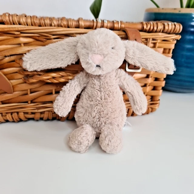 JELLYCAT TINY BABY Beige Bashful Bunny - 5” Soft Toy Rabbit Retired Preloved (3) £27.00 ...