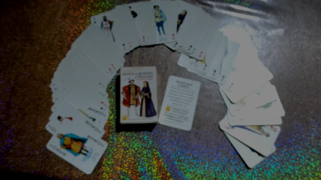 JEU DE CARTES the famous kings & queens of england playing cards 92 EUR ...