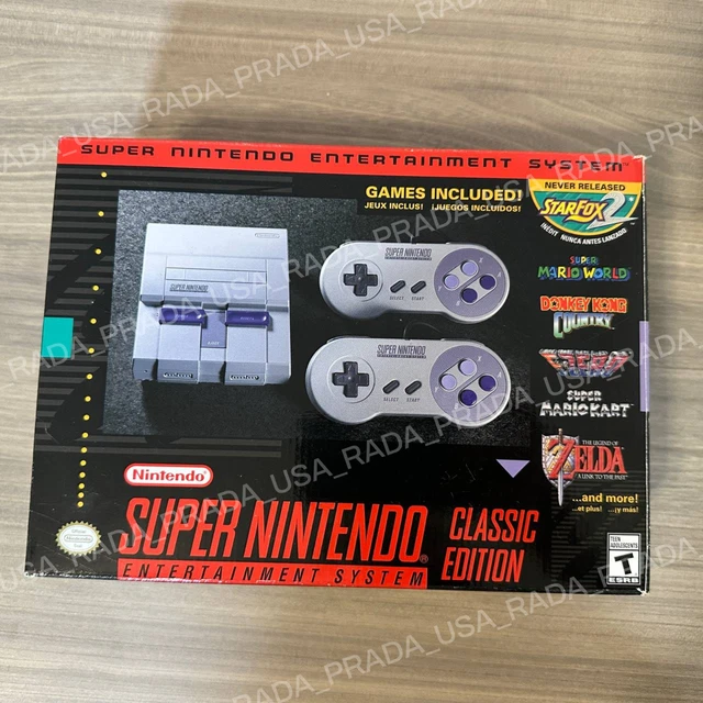 GENUINE SUPER NINTENDO Classic SNES Mini Edition Retro Games 20000 ...