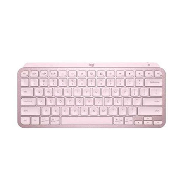 LOGITECH MX KEYS Mini Minimalist Wireless Illuminated Keyboard Rose ...