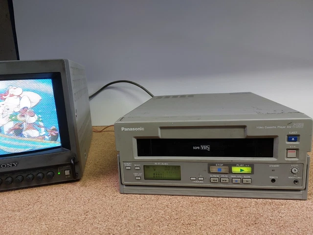 PANASONIC AG-5150-E PROFESSIONAL portable VHS Video Cassette Player EUR ...