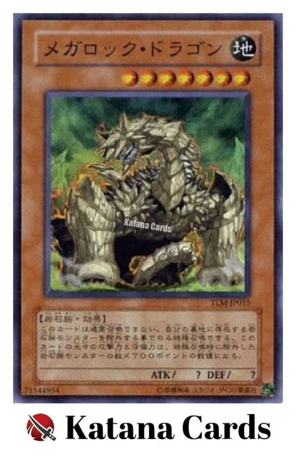 CARTES YUGIOH | Dragon Megarock Super Rare | TLM-JP015 Japonais EUR 13 ...