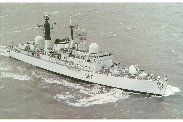 INT. KRIEGSSCHIFFE, " Sheffield ", GB, Fk-Zerstörer, Photographie ...