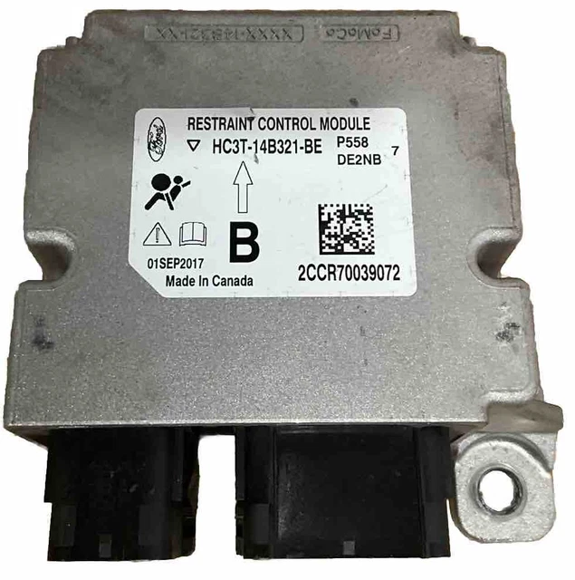17-19 FORD F250 Oem Srs Safety Restraint Control Module # Hc3T14B321Be ...