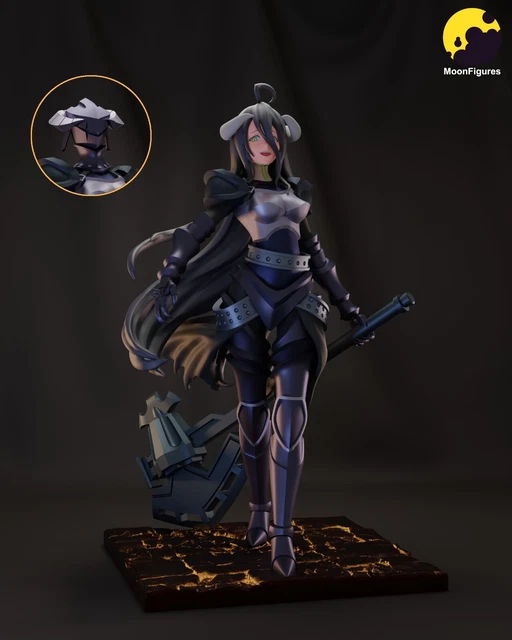 ALBEDO FIGURE 1/10 Scale Resin Model Kit (Overlord) $60.00 - PicClick CA
