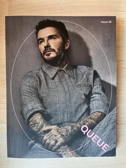 DAVID BECKHAM INTER Miami Queue Netflix Promotional Magazine Issue 16 ...