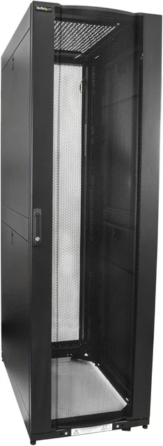 4-POST 42U SERVER Rack Cabinet, 19" Data Rack Cabinet for IT Equipment ...