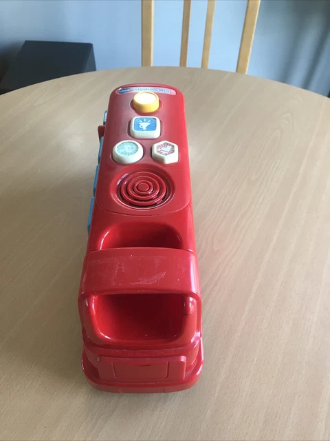 VTECH RED PLAYTIME School Bus with Sounds Musical Phonics And Flashing ...