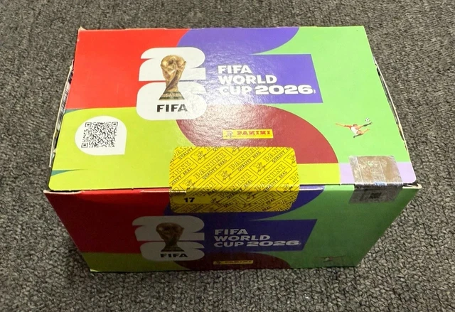 PANINI OFFICIAL FIFA World Cup 2026 Sticker Booster Box (100 Packets) £ ...