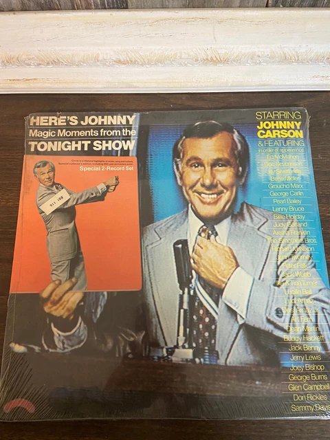 JOHNNY CARSON HERE'S Johnny Magic Moments From The Tonight Show Albums ...
