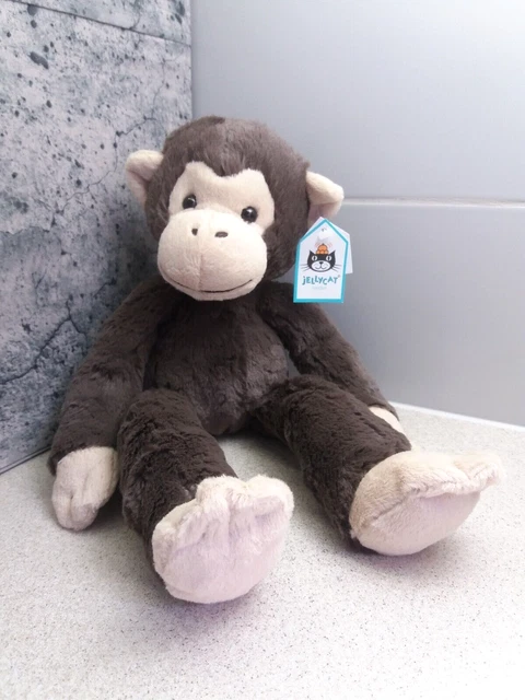 JELLYCAT ~ PANDY Chimpanzee ~ Brown Chimp Monkey Soft Toy ~ CHP2PD ~ BNWT £87.00 - PicClick UK