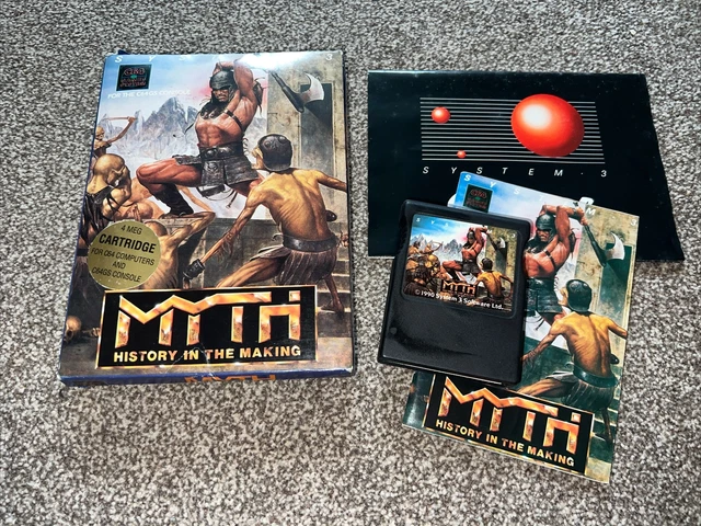 COMMODORE 64- MYTH History In The Making By System 3 Complete C64GS ...