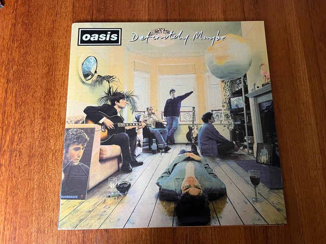OASIS DEFINITELY MAYBE Double Album Red vinyl, Creation Songs Ltd, CRE ...